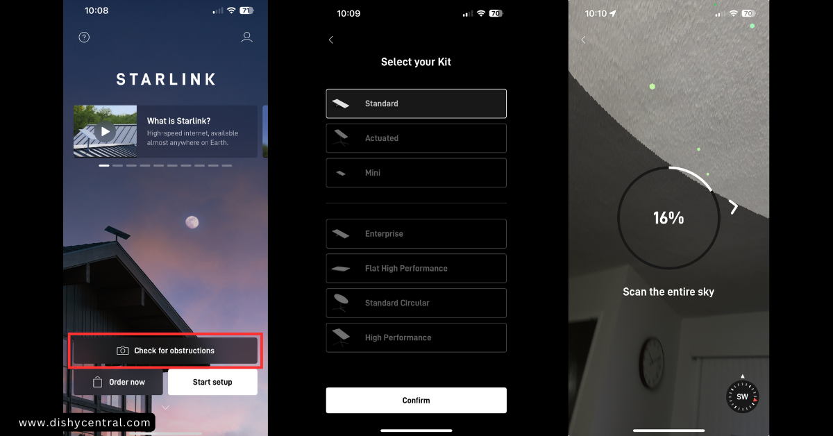 Optimal Starlink Dish Placement: Finding the Perfect Direction