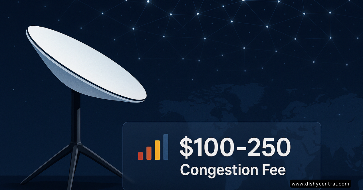 Starlink Congestion Charge 2025: Complete Fee Guide